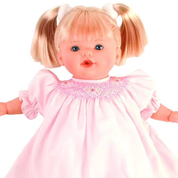 Rosalina Pink Dress 15" Jade Blonde Doll (Blue Eye Doll, Dress, and Em ...