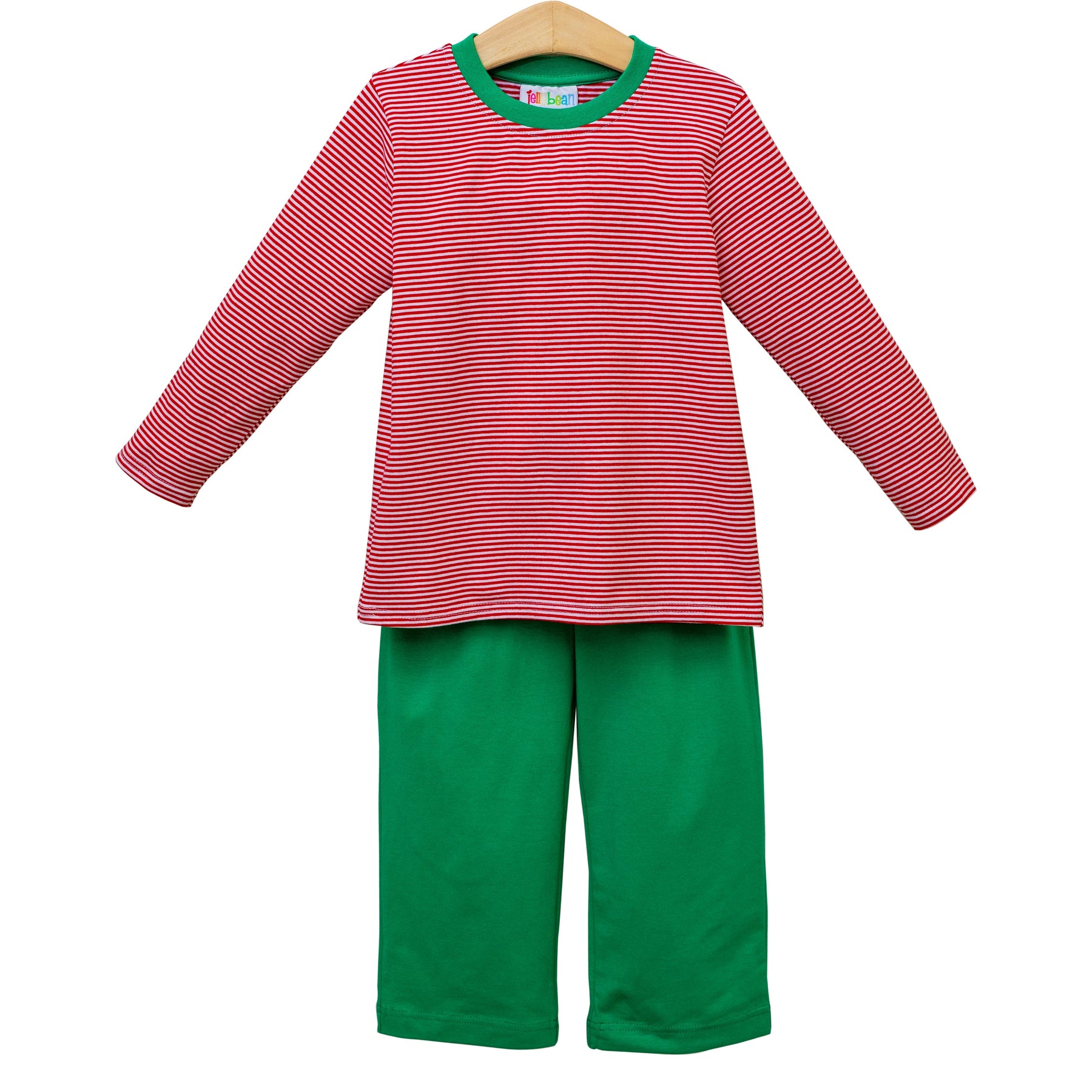 Thomas Pants Set- Red Stripe & Green – Hampton James Clothing